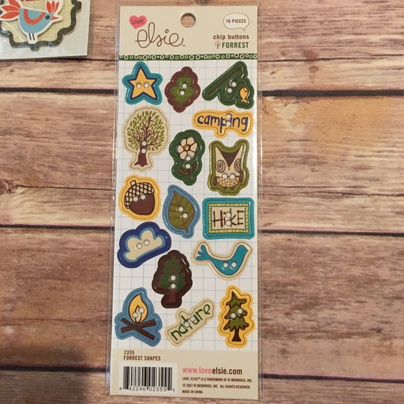 Office | 5 Packs Of Nature Themed Stickers | Poshmark